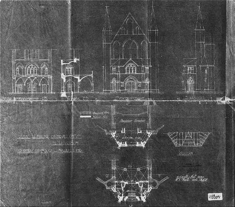 Architect Wolter Antonius Maria te Riele 1867-1937 Deventer-Utrecht ...
